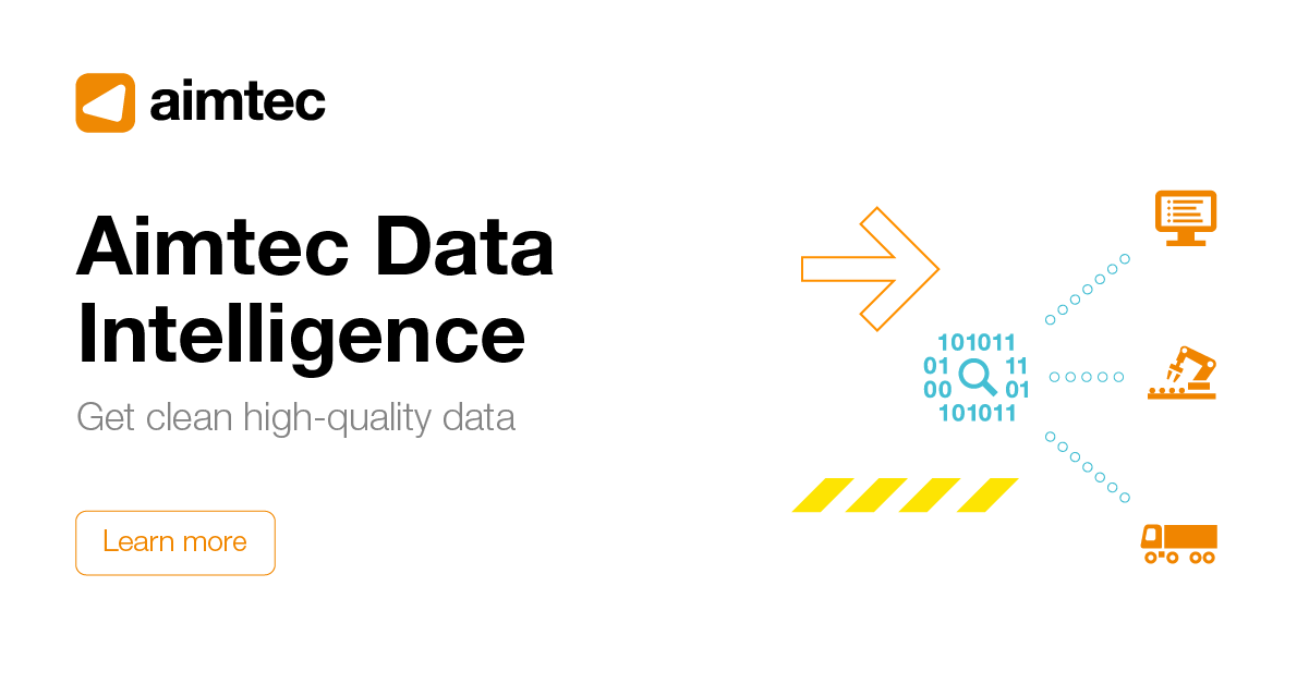 Aimtec Data Intelligence: Clean high-quality data | Aimtec